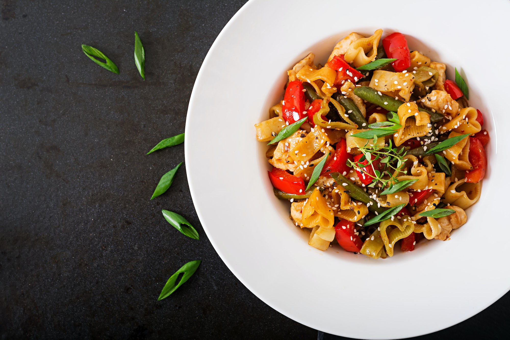 Fast and Easy Stir-Fried Pasta - Brenda Gantt Recipes